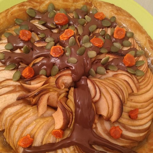 Apple Tree Tart recipe by Chefclub US original | chefclub.tv