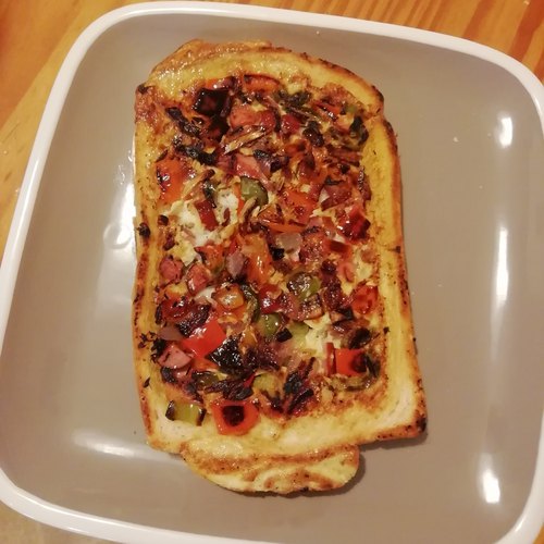 Recette Le toast omelette sur Chefclub daily | chefclub.tv