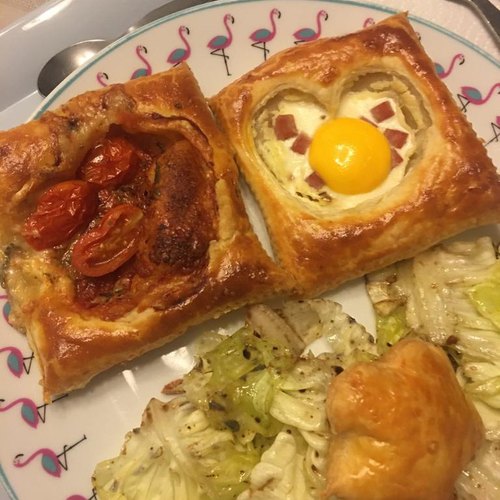 Les feuilletés dessinés sur Chefclub original | chefclub.tv