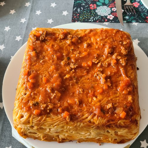 Recette Terrine spaghetti surprise et autres recettes Chefclub original ...