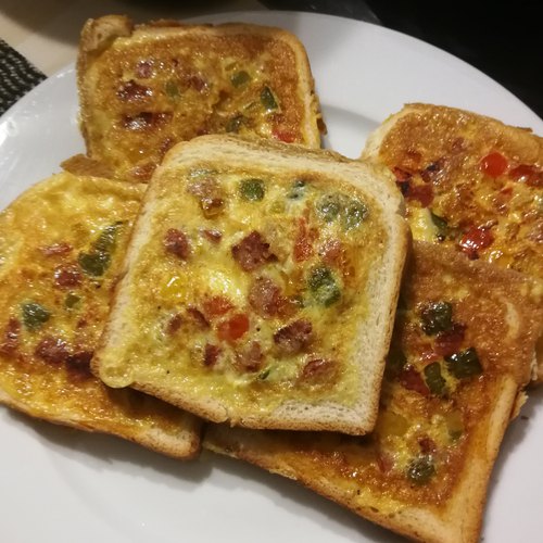 Recette Le toast omelette sur Chefclub daily | chefclub.tv