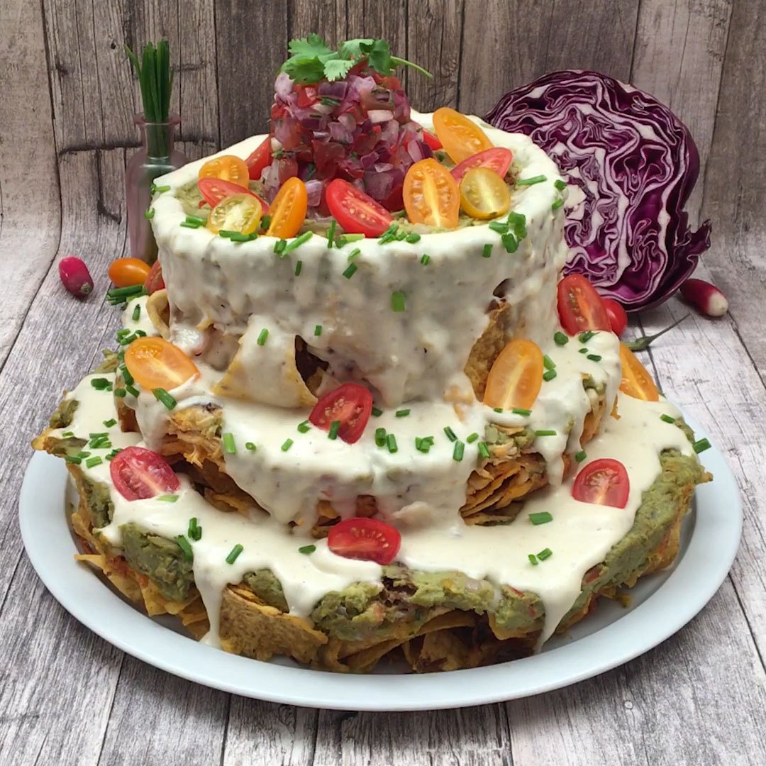 Recipe Nacho Layer Cake by Chefclub original | chefclub.tv