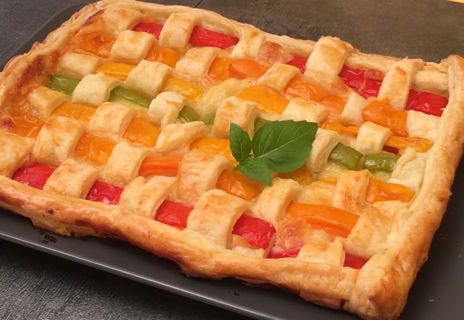 Recipe Rainbow tart by Chefclub original | chefclub.tv