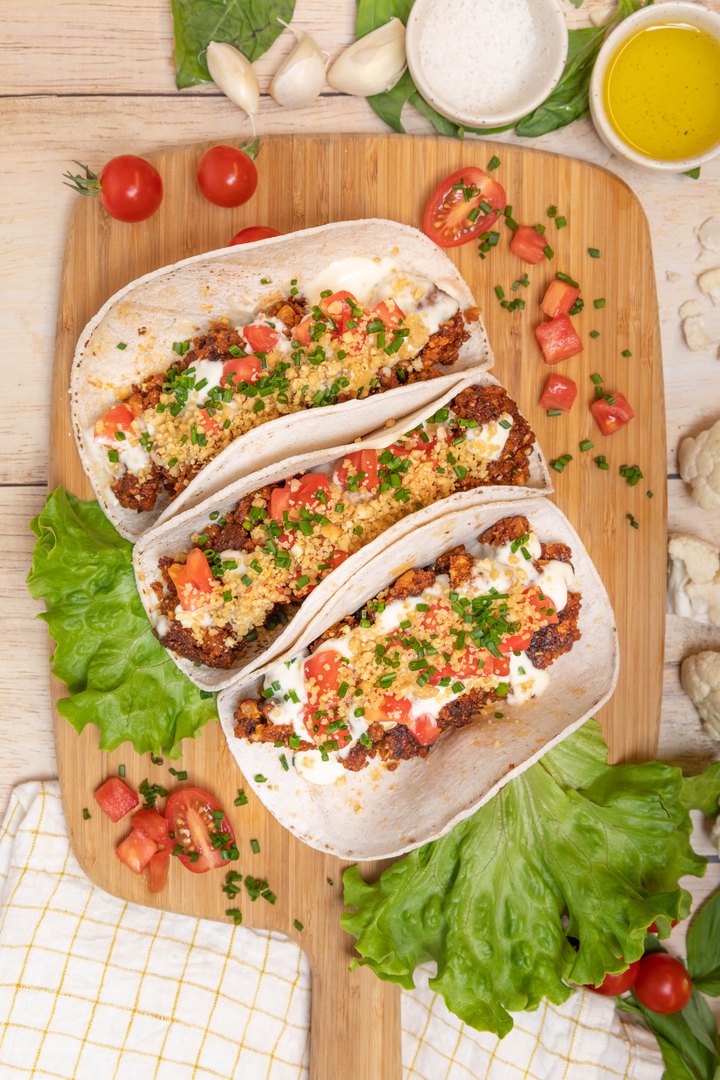 Tacos végétarien sur Chefclub original | chefclub.tv