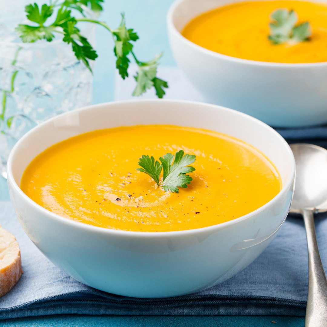 Soupe de carottes onctueuse et autres recettes Chefclub daily | chefclub.tv
