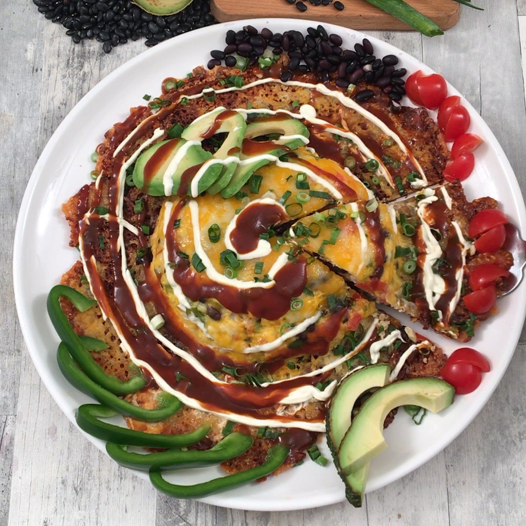 Southwest Scramble with Cheddar Lace and other Chefclub US recipes ...