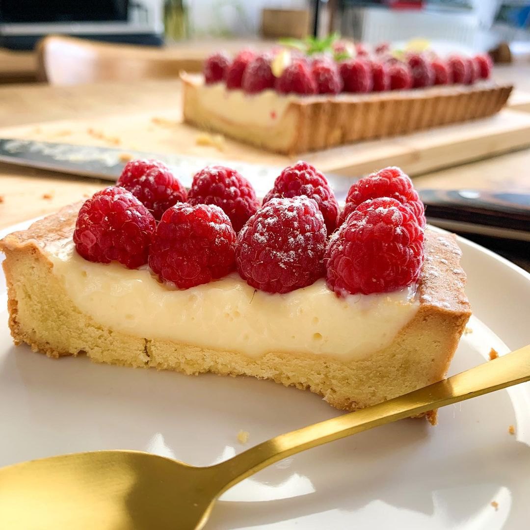 Recette Tarte aux framboises à la crème pâtissière et autres recettes ...