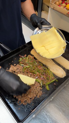 Inside Out Philly Cheesesteak Sandwich recipe by Chefclub US original ...