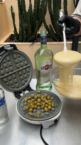 Vodka Martini Chicken & Waffles and other Chefclub US recipes original ...