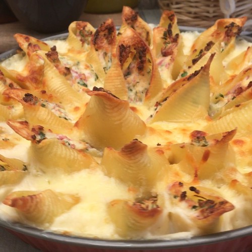 Ricetta: Fiore di pasta al gratin