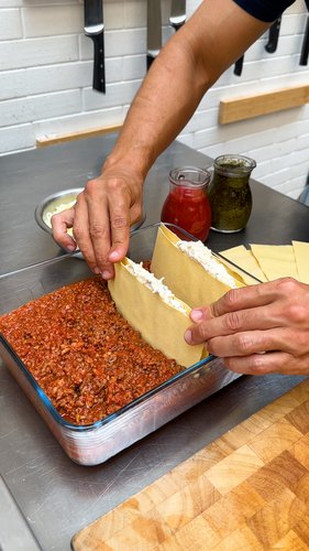 Cheesy Vertical Lasagna and other Chefclub US recipes original ...