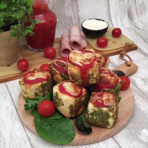 Recette Pizza cubes et autres recettes Chefclub original