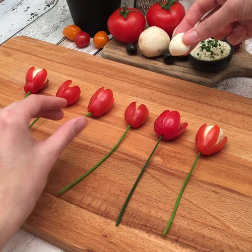 Receta: Aperitivo light