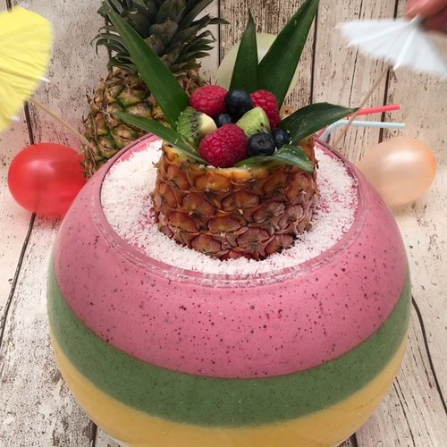 Recette Cocktail arc-en-ciel sur Chefclub cocktails